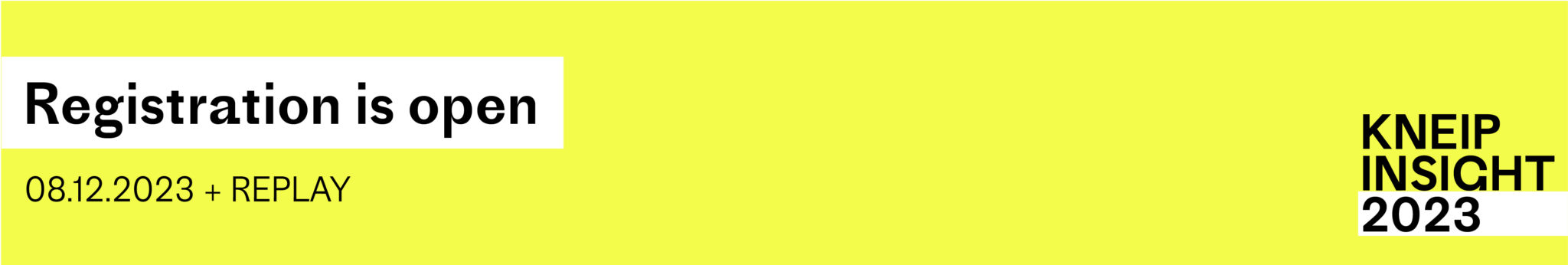 KNEIP INSIGHT 2023 - Kneip